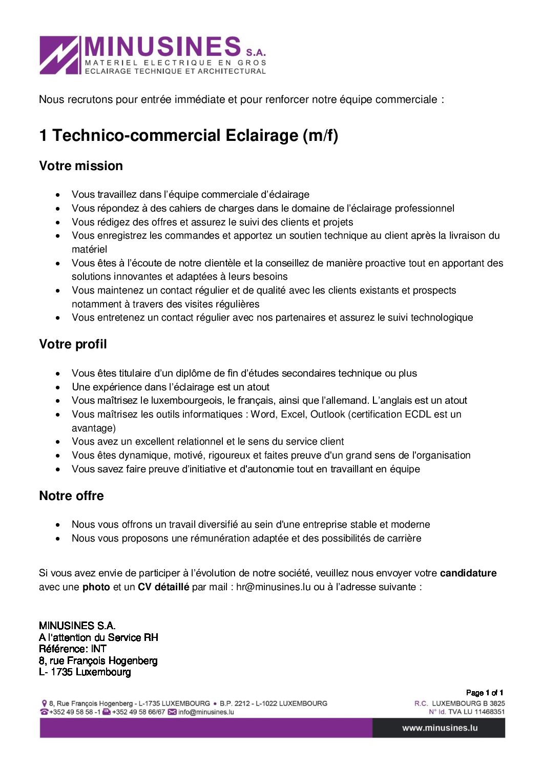 description-de-poste-technico-commercial-clairage-minusines-s-a